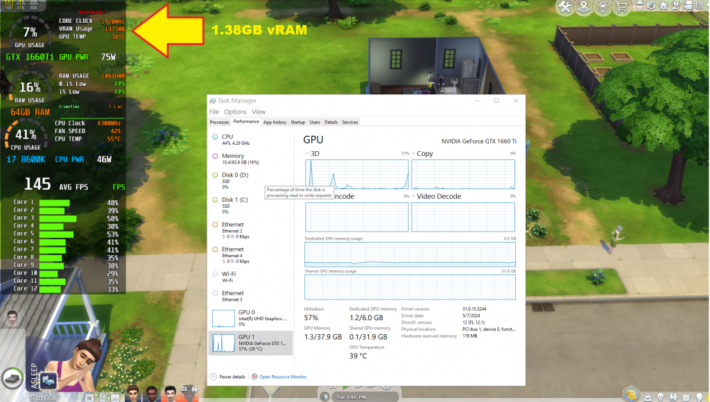vRAM Usage in Games - Laptop Study - Find the cheapest & best laptop